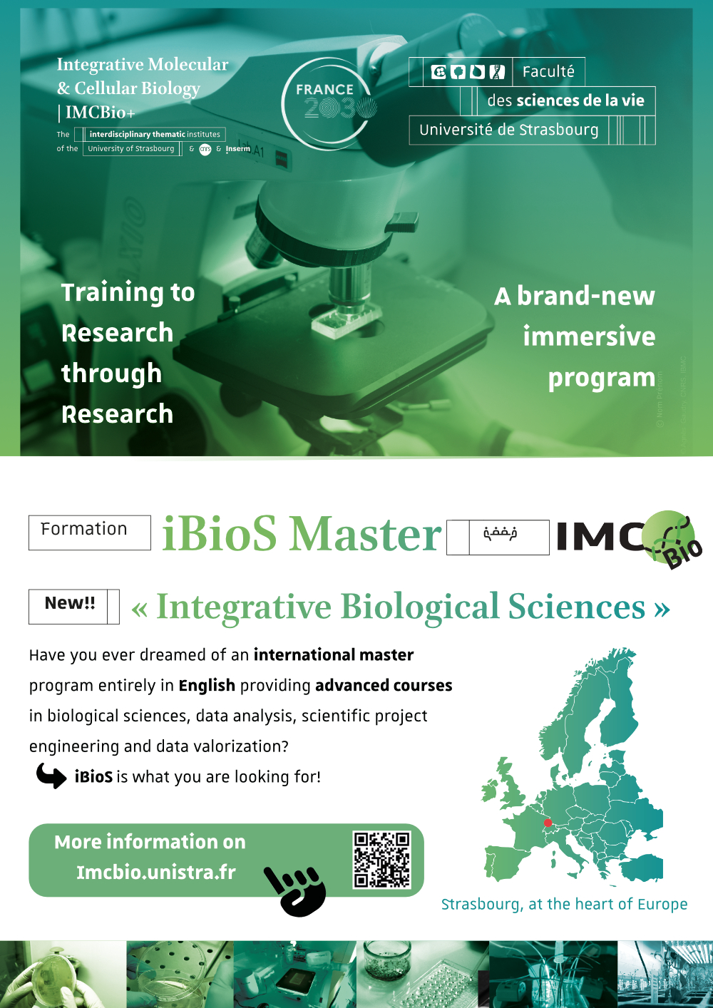 Master IMCBio - Sciences biologiques intégratives - ouverture en septembre 2025 - ITI IMCBio+ ...