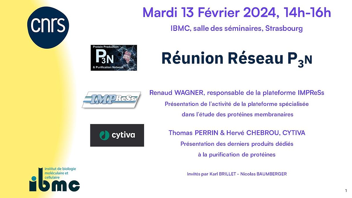 P3N Workshop - ITI IMCBio+ - Biologie moléculaire & cellulaire ...